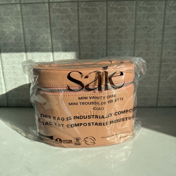 Saie | Bags | Saie Mini Vanity Case In Peach | Poshmark